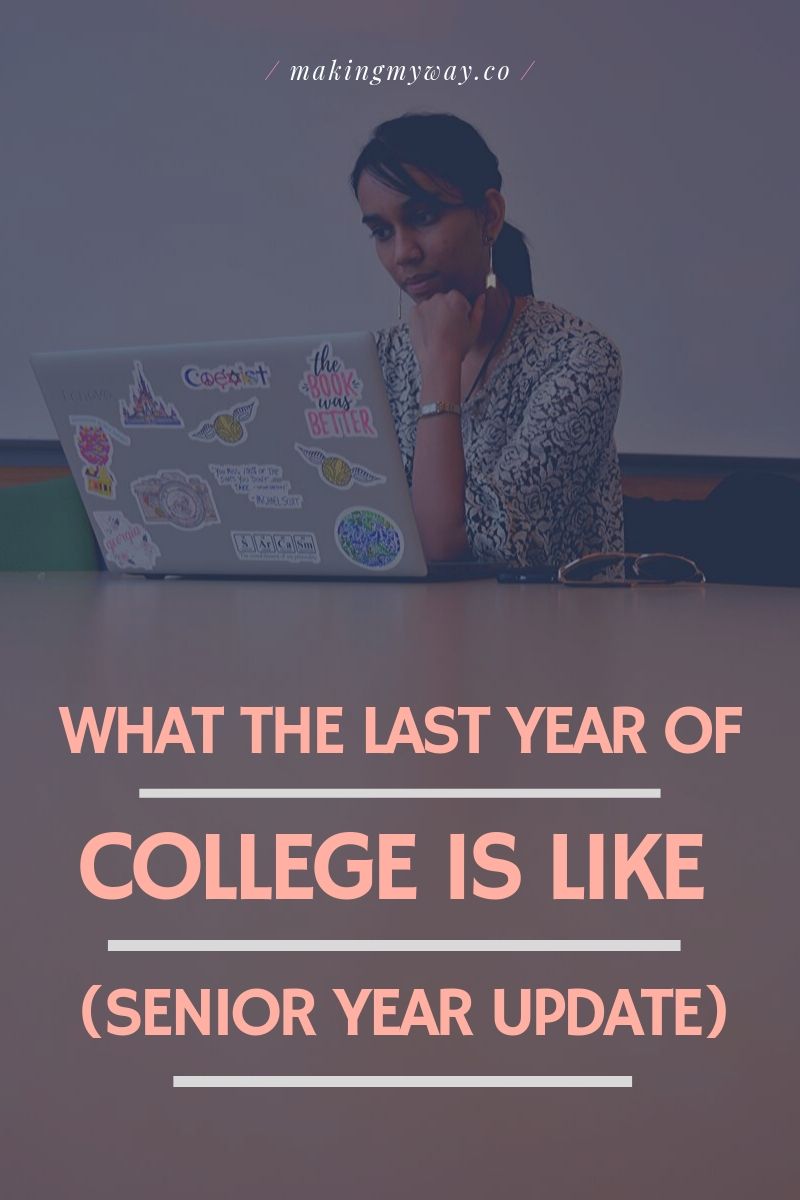 What The Last Year Of College Is Like | 1 Month Into Senior Year Update ...